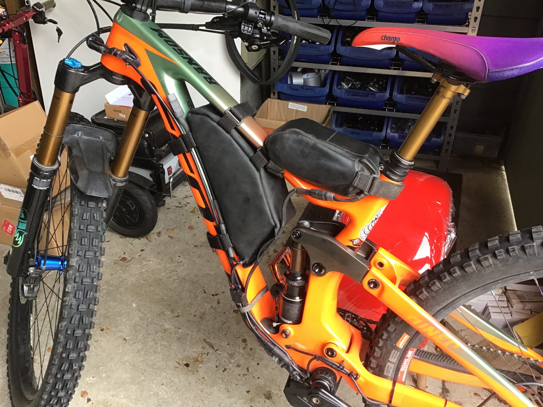 52 Volt 15AHR Custom Battery & Bag | Venture Scooters