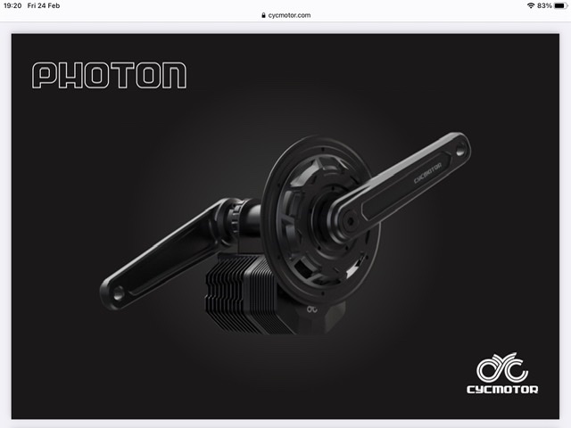 CYC Photon 68-83mm 1200watts | Venture Scooters