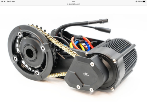 CYC X1PRO GEN4 Motor only. 92mm Pressfit Bottom Bracket | Venture Scooters